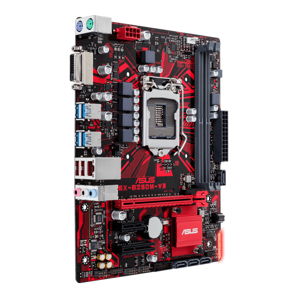 B250 7TH GEN MOTHERBOARD ASUS EX-B250M-V3 MICRO ATX (USED)