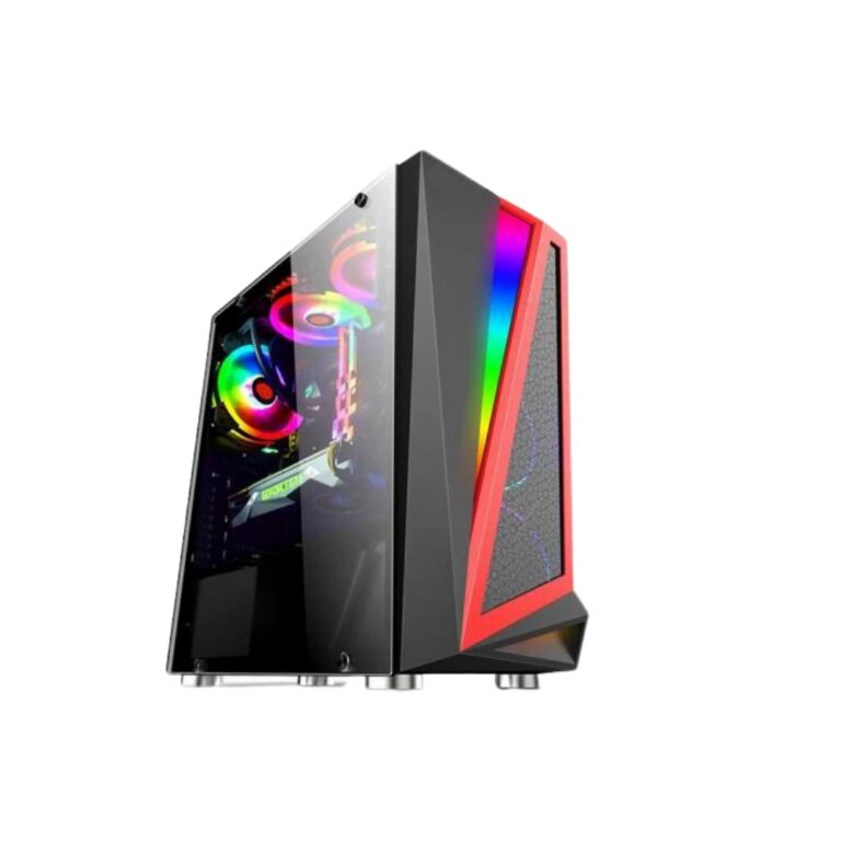 EXTREME GAMING PC CASE TOWER WITH FRONT RGB STRIP