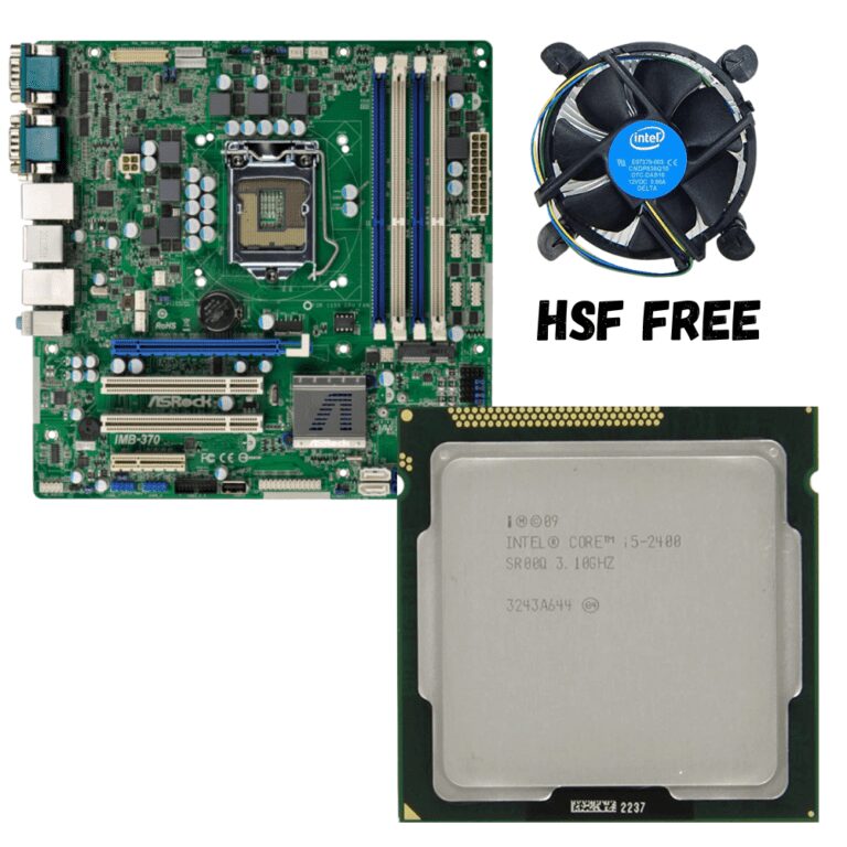 i5 2400 2ND GEN MOTHERBOARD PROCESSOR INTEL DQ77MK (PACKAGE)