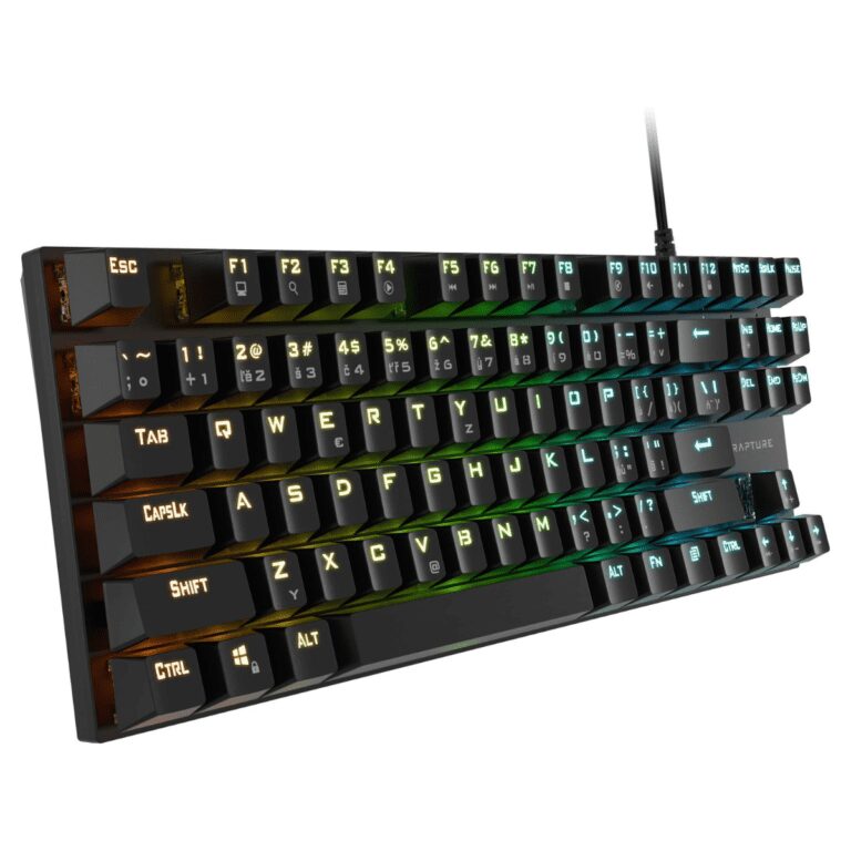 RAPTURE KiLO RGB MECHANiCAL GAMiNG KEYBoARD BLUE SWiTCH