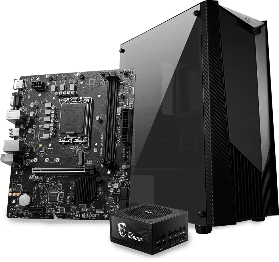 H610 12/13TH GEN MOTHERBOARD MSI PRO H610M-E DDR4 MICRO ATX