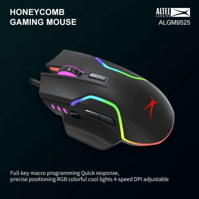 ALTEC LANSiNG ALGM-9525 USB RGB GAMiNG MOUSE WIRED 2400DPI