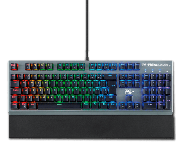 PHiLCO PKB92 ARGB MECHANiCAL GAMiNG KEYBOARD BROWN SWiTCHES