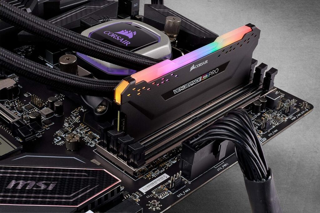 16GB DDR4 RAM 3600Mhz CORSAiR VENGEANCE RGB PRO BLACK GAMiNG - ZAT ...