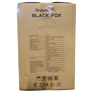 THUNDER BLACK FOX RGB GAMiNG CASE TGC-747 WiTH 3X ARGB FAN