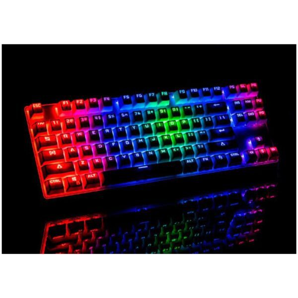 MODECOM VOLCANO RGB GAMING MECHANICAL KEYBOARD LANPARTY WHT