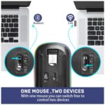 HP W10 RGB BLUETOOTH & WiRELESS MOUSE RECHARGEABLE TYPE-C