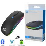 HP W10 RGB BLUETOOTH & WiRELESS MOUSE RECHARGEABLE TYPE-C